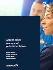 Access block - A review of potential solutions | Sax Institute
