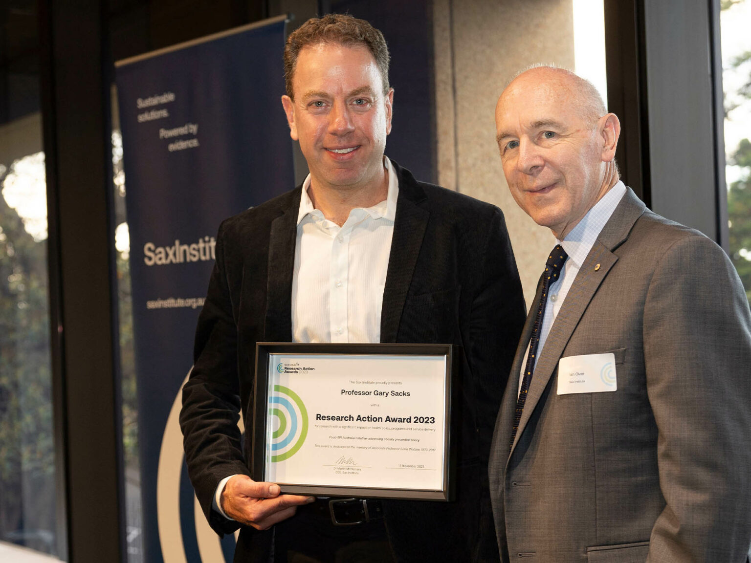 Sax Institute honours health research with real-world impact | Sax Institute